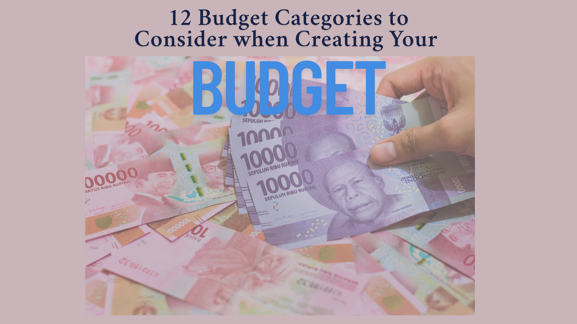 12 Common Budget Categories to Consider When Creating Your Budget ...